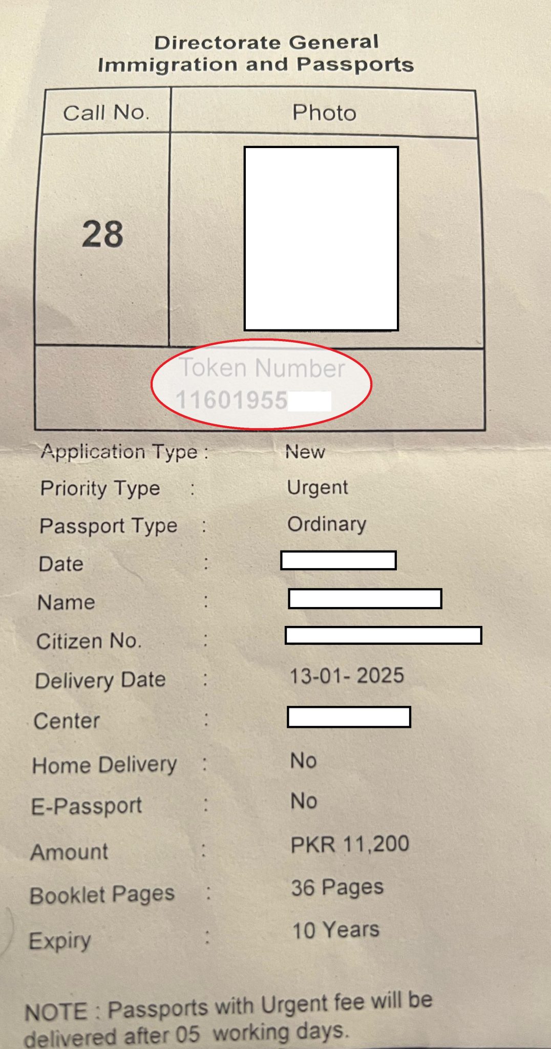 Tracking Your Pakistani Passport Status Check Online Check Passport 9039
