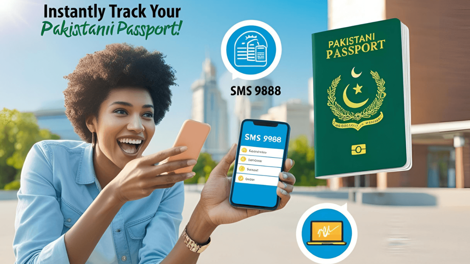 Instantly Track Your Pakistani Passport: How to Use SMS 9988 and Online ...